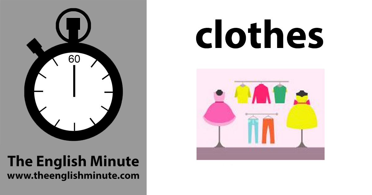 Clothes in English | The English Minute